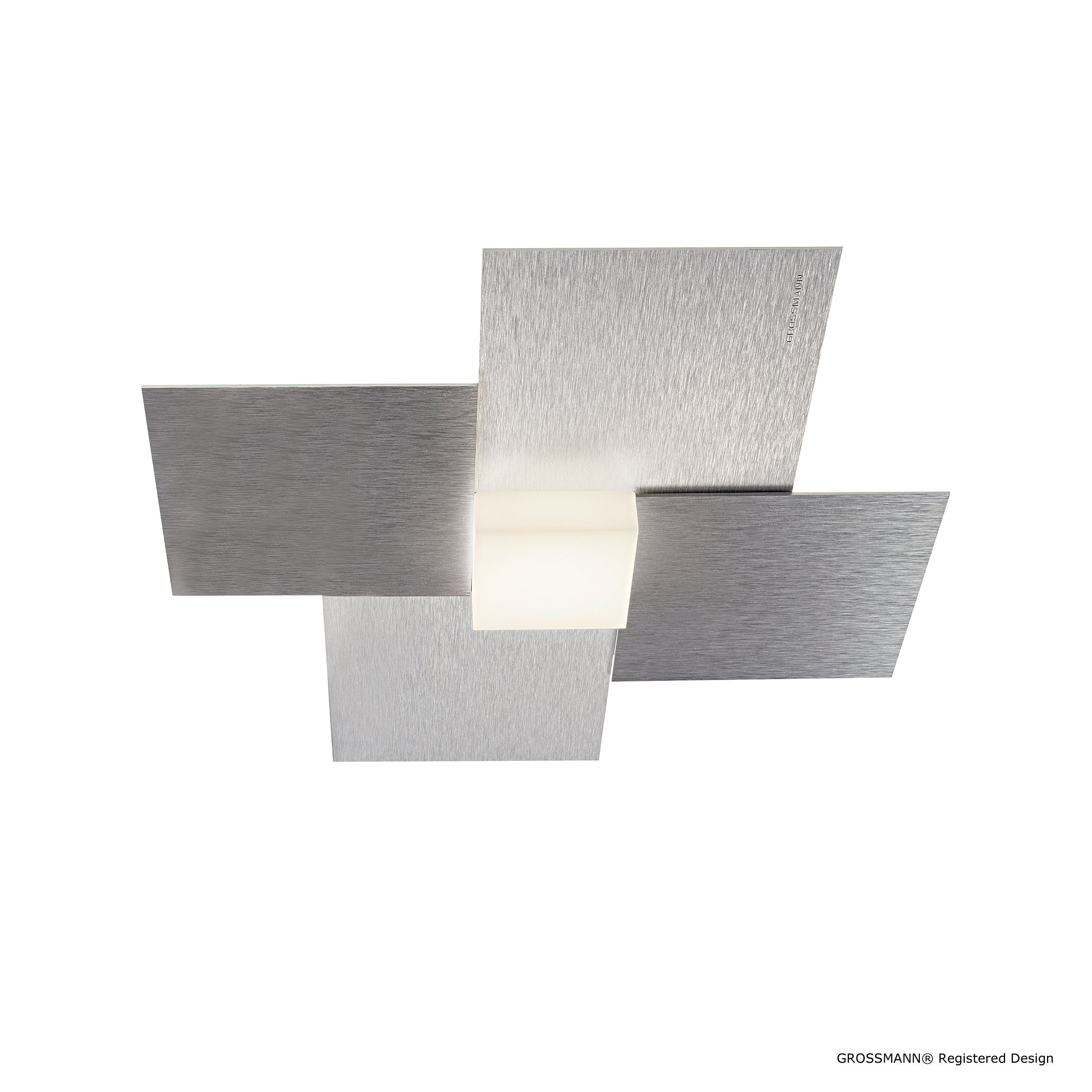 Grossmann CREO One Lamp Wall / Ceiling Light - Aluminium - ID 6730 - C ...