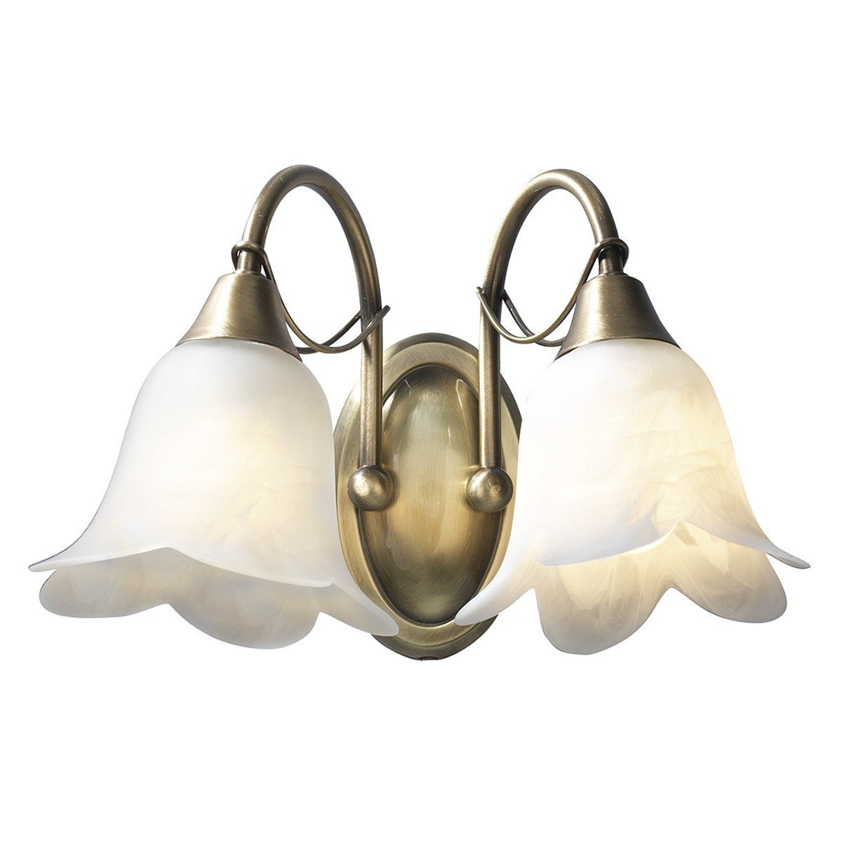 Oval Double Wall Light - Colour Options – The Lighting Centre Guildford LTD