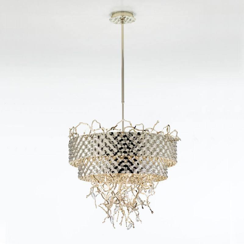 Groovy 10 Light Circular Chandelier – The Lighting Centre Guildford LTD