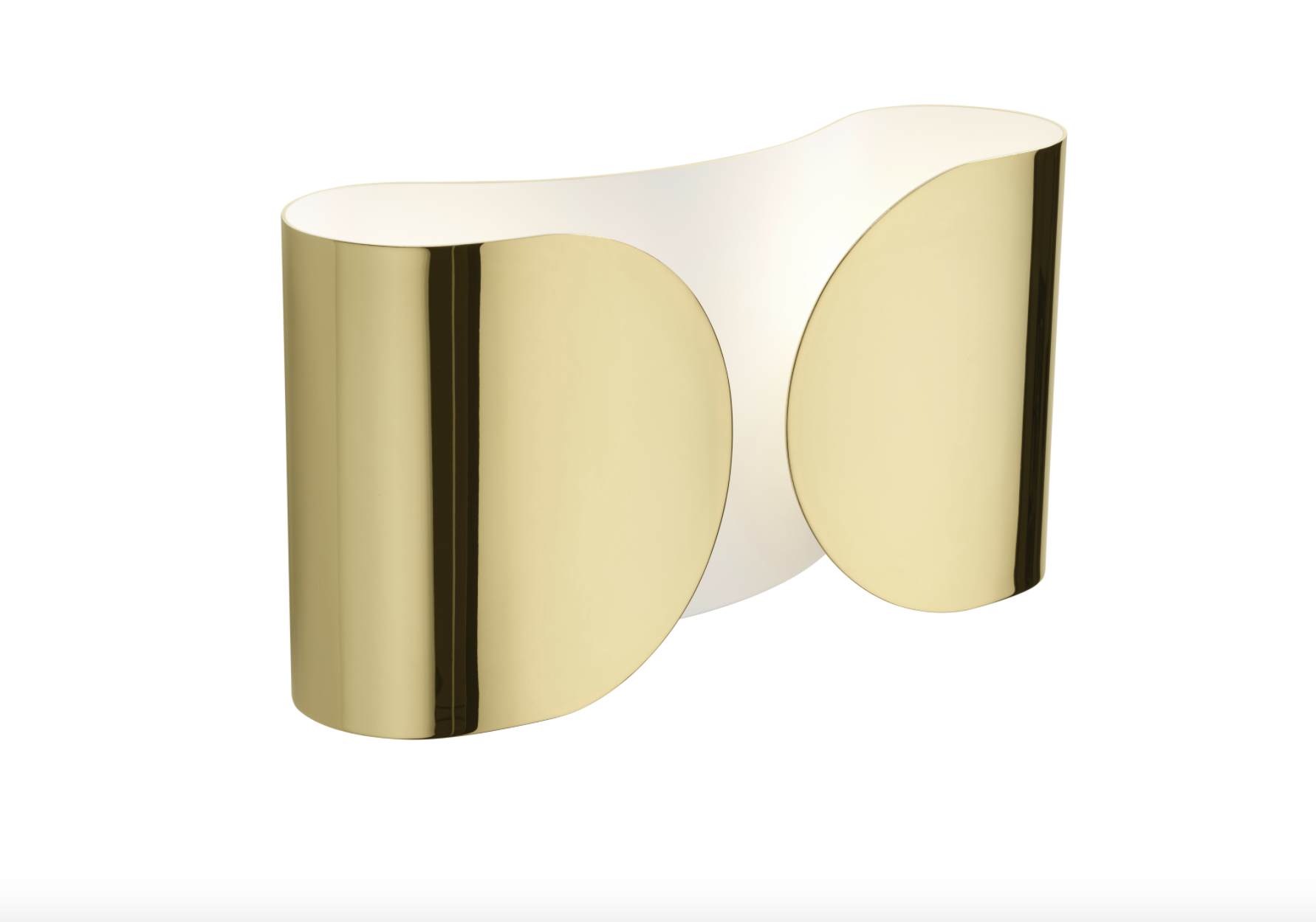 FLOS Foglio Gold Wall Light – The Lighting Centre Guildford LTD