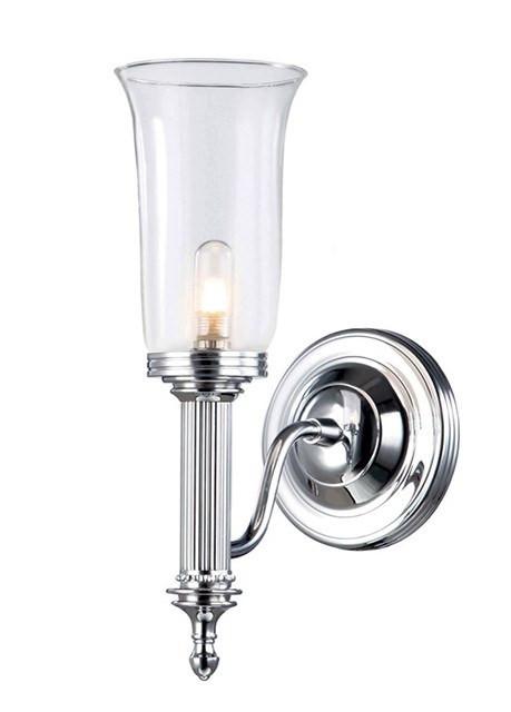 Catford Bathroom Single Wall Light Polished Chrome - ID 3214 – The ...