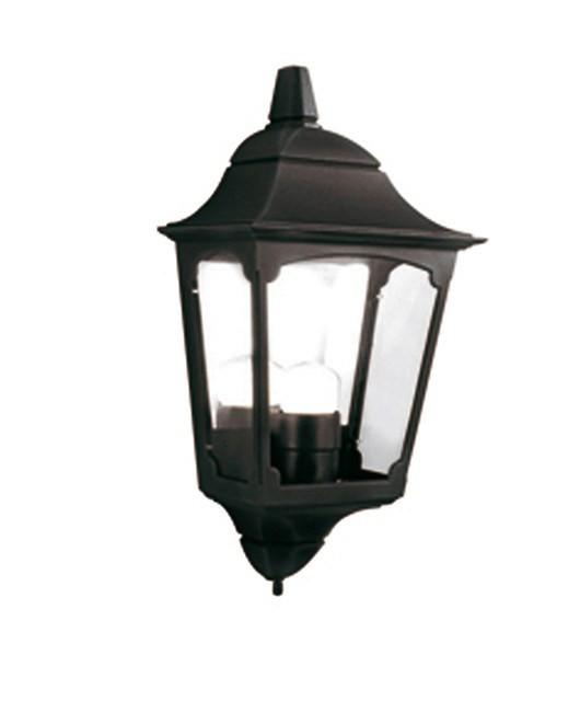 Archway Black Outdoor Half Lantern Wall Light - ID 5633 – The Lighting ...